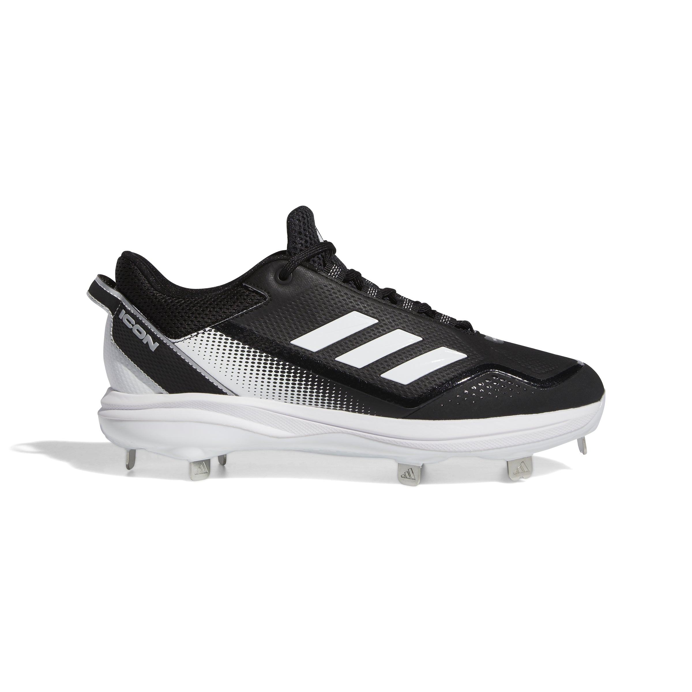 Men's Adidas Icon 7 Baseball Cleats - Black/White – eSportingEdge