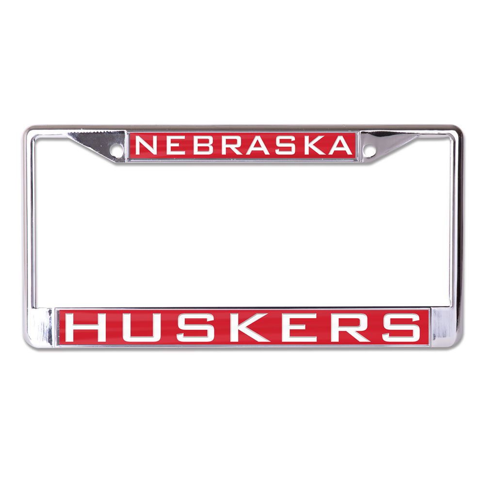 Nebraska Huskers Metallic License Plate Frame – eSportingEdge